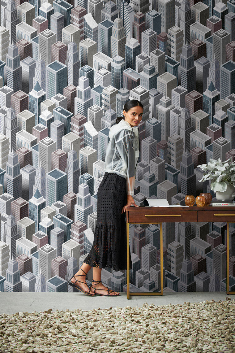 Carta da parati city - The Wall City - Rizzardi Colori